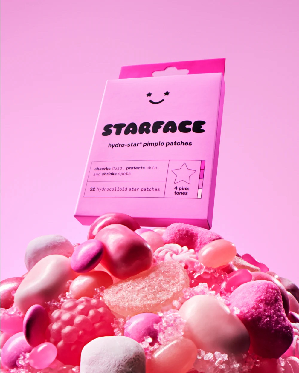 Starface hydro star pimple patches pink 32 – Isa Beauty